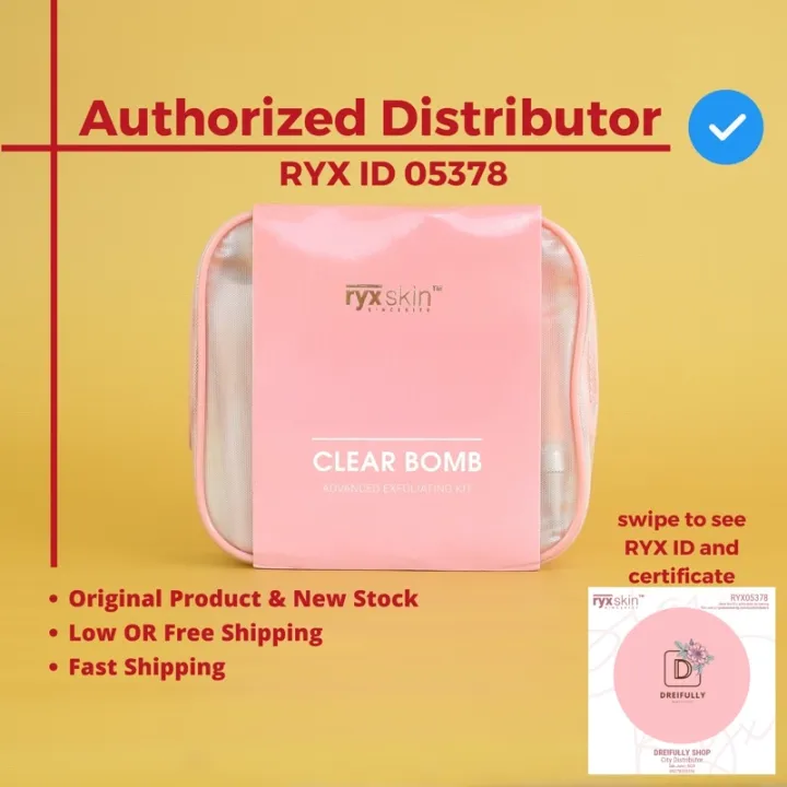 Ryx New Clearbomb Clear Bomb Set (Authorized Distributor) | Lazada PH