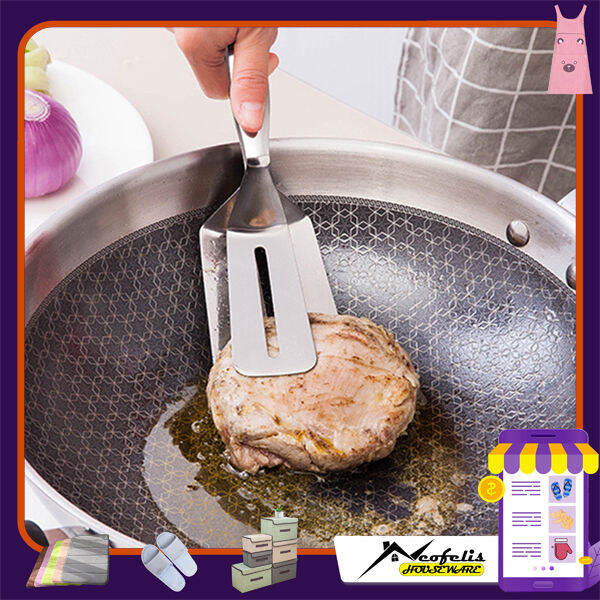 Penjepit Pencapit / Spatula Gorengan Stainless Serbaguna PR0244 ...