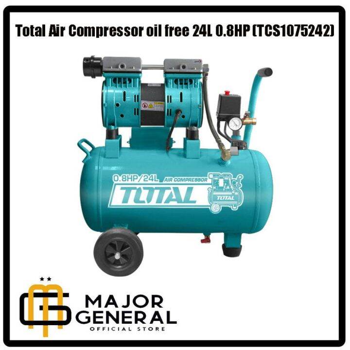 Total Air Compressor oil free 24L 0.8HP (TCS1075242) | Lazada PH