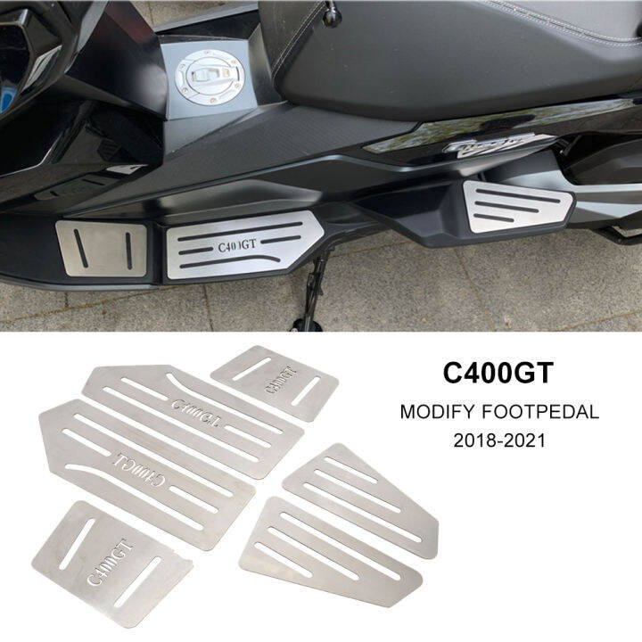 NEW Footrest Motorcycle Stainless Steel Foot Pegs Pedal Kits Footboard ...