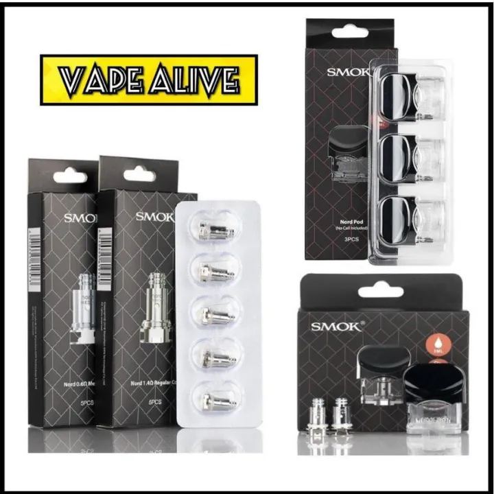 Ready Stock Original Nord Coil Nord Pod Replacement Coil Trinity Alpha ...