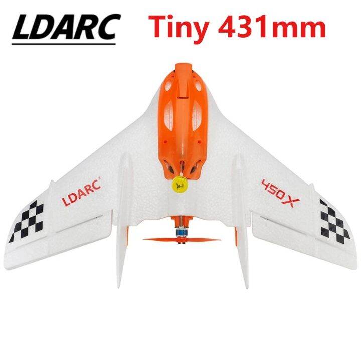 2pcs Ldarc Tiny Wing 450x V2 431mm Wingspan Epp Foam Rc Fpv Airplanes