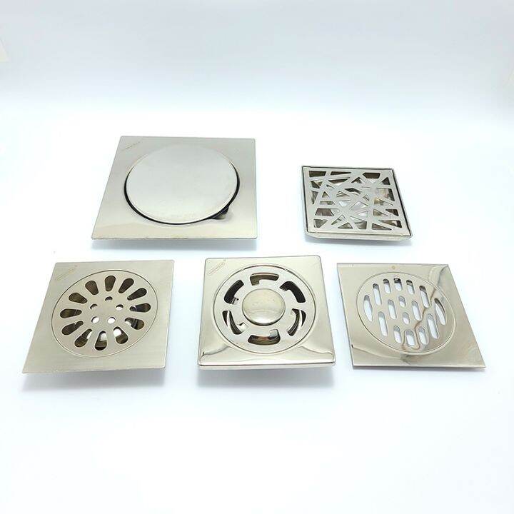 SUS 304 stainless FLOOR STRAINER 4INCH FLOOR STRAINER 6*6 | Lazada PH