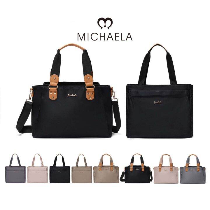 MICHAELA Large Tote Bag for Women Re-Nylon Minimalist Waterproof Anti ...
