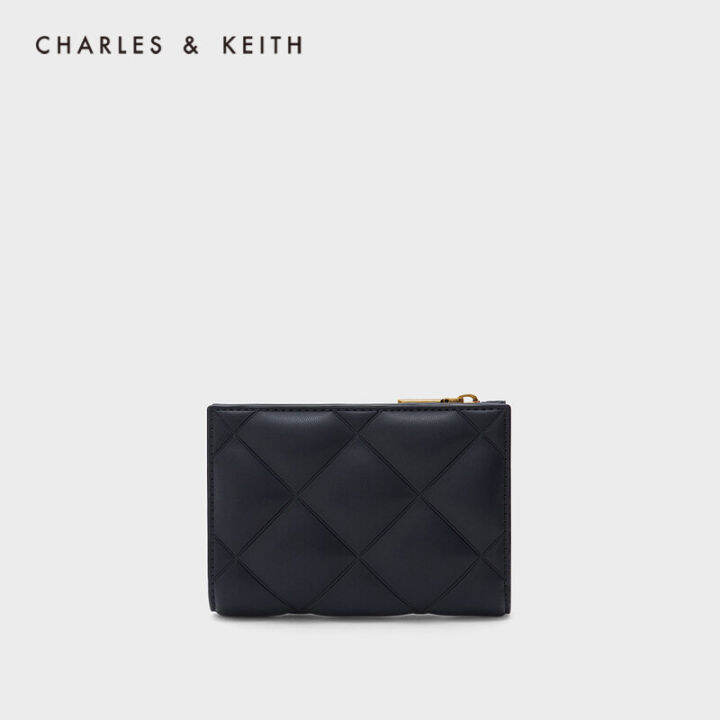 CHARLES and KEITH 21 CK6-50770524 Plush Mini Diamond Wallet | Lazada.co.th