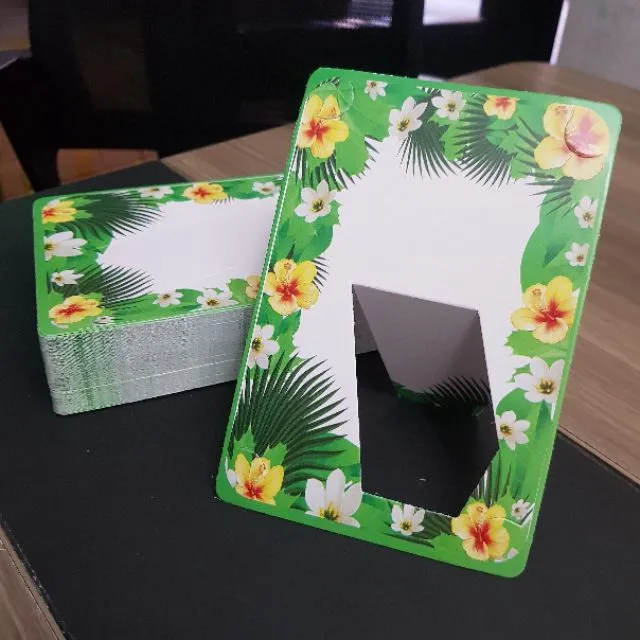 4R Yellow Floral Print Photo Frame Standee Photobooth durable | Lazada PH