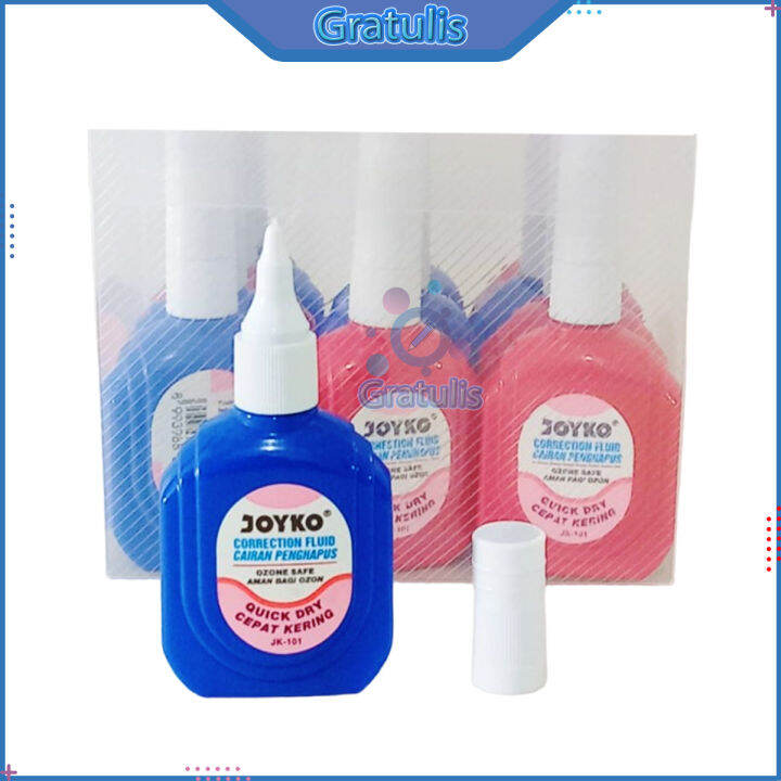 TIPE X CAIR JOYKO [JK-101/1 PACK] / TIPE X FLUID CAIR PENGHAPUS PULPEN ...