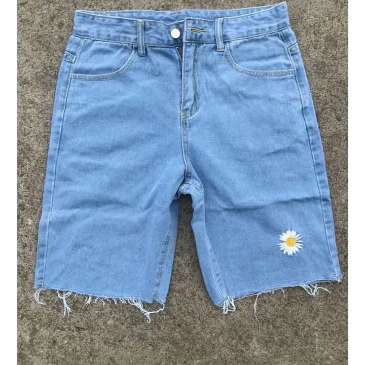 【rowQrPzR】PLUS SIZE tokong Denim shorts maong shorts with high ...