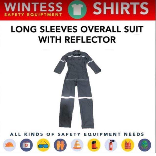Construction Coverall suit over all suit - grey | Lazada PH
