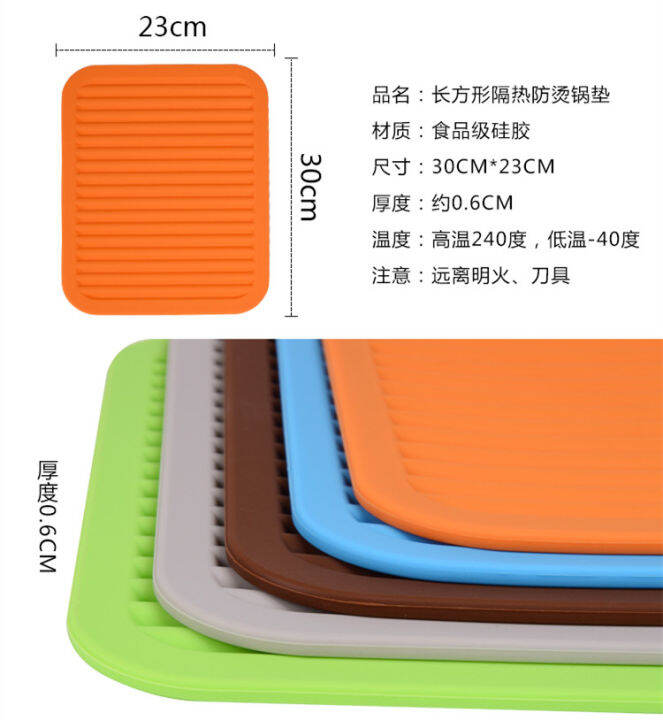 Anti-skid and high-temperature insulation mat for kitchen table, marble ...