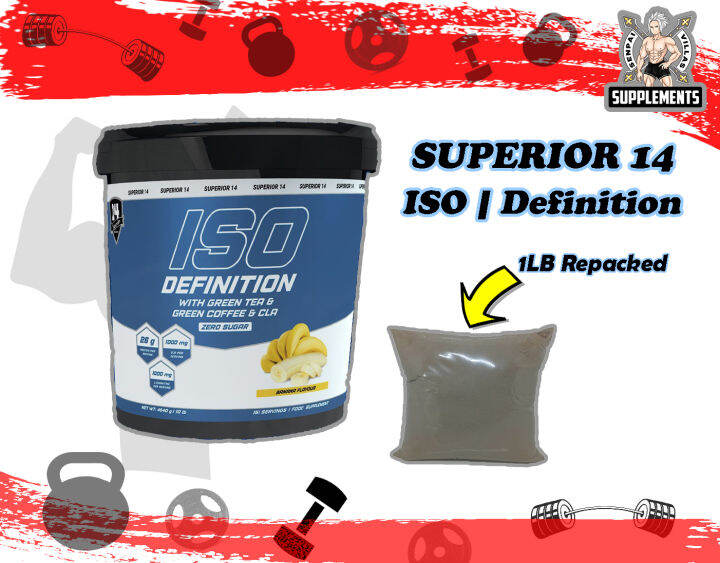 SUPERIOR14 ISO DEFINITION ISOLATE WHEY PROTEIN 1LB | Lazada PH