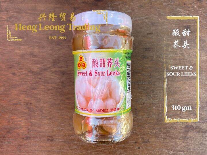 3A Sweet & Sour Leeks 酸甜荞头 Pickled Leeks 310gm | Lazada
