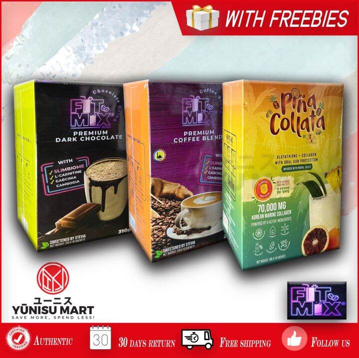 [Fit Mix Products] Premium Dark Chocolate, Premium Coffee Blend and ...
