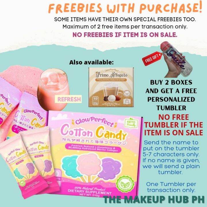 Glow Perfect Cotton Candy Collagen Drink Primo Affogato | Lazada PH