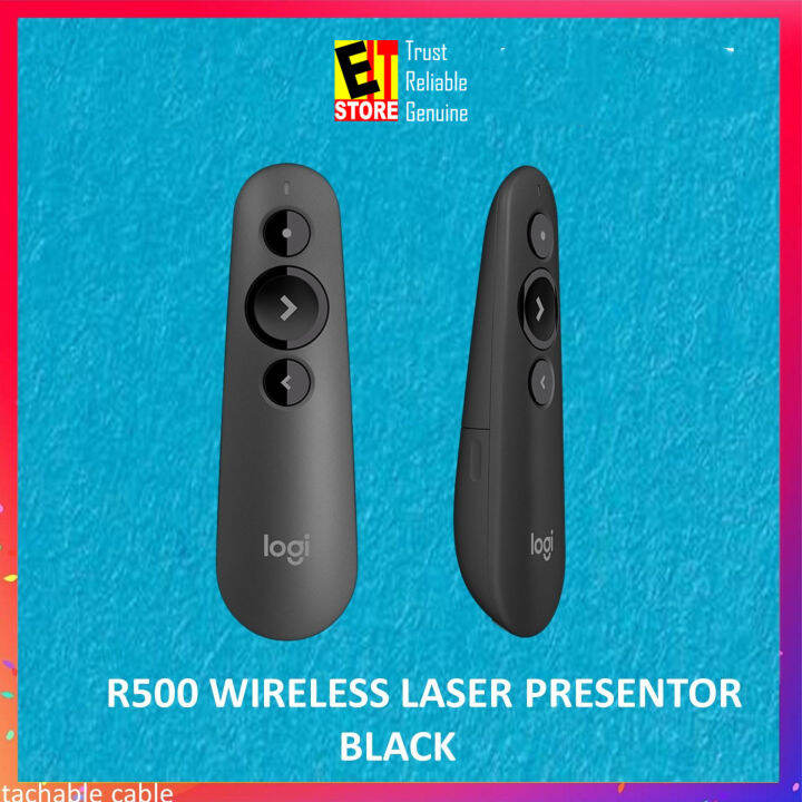 LOGITECH R500s 2.4GHz LASER PRESENTATION REMOTE | Lazada