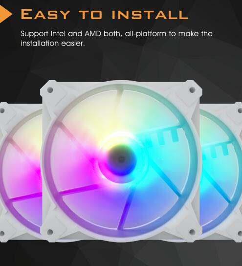 Darkflash fans for dx120/dx240/dx360 CPU Cooler Water Cooling System ...