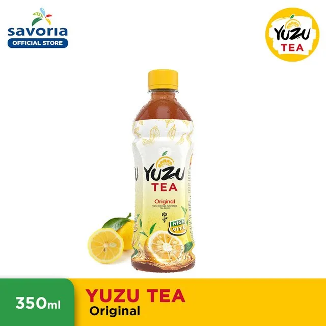 YUZU Tea Original 350 ml Minuman Teh Rasa Buah Yuzu + Vitamin C ...