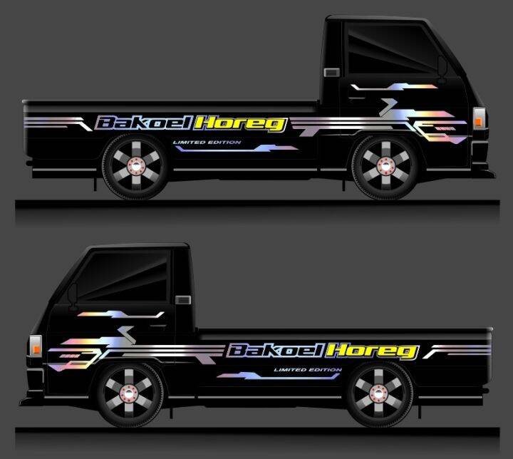 0437 STICKER CUTTING PICKUP RACING PART 1 GRAND MAX APV NEW CARRY ...