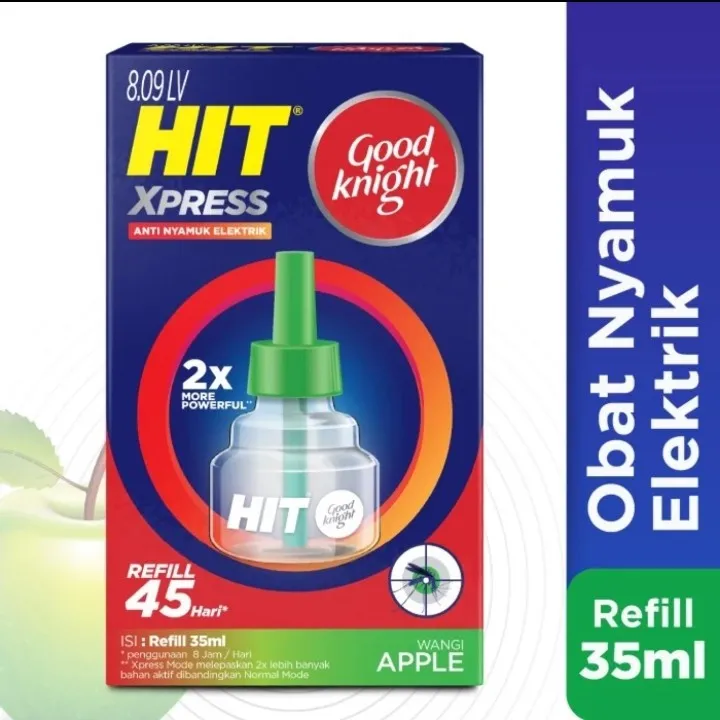 HIT Xpress Goodknight Refill Apple 45H-35ml- Obat Nyamuk Elektrik -Aman ...