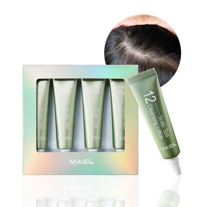 Masil 12 Scalp Lotion Scalp Spa AHA BHA Cleansing Lotion Scalp Care ...