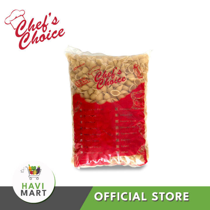 MACARONI PASTA CONCHIGLIE SHELL BIG (Chef's Choice) (For Sopas, Salads ...