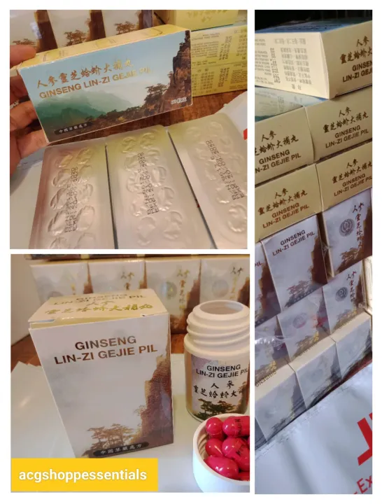 Original Ginseng Linzi 30 White Bottle and Blister Pack | Lazada PH