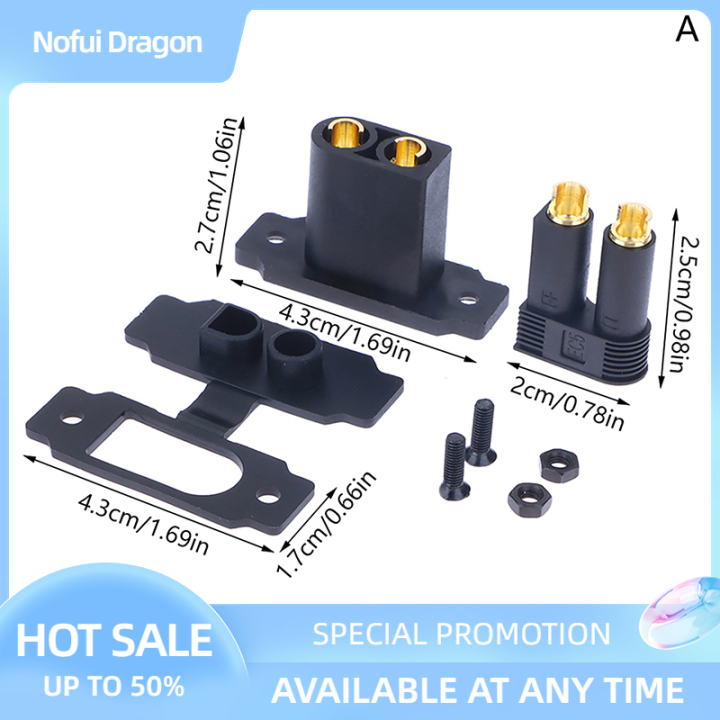 Nofui Ec5e EC5E-M EC5E-F Mountable Xt90 Female Banana Plug Male Female EC5 Connectors High ...