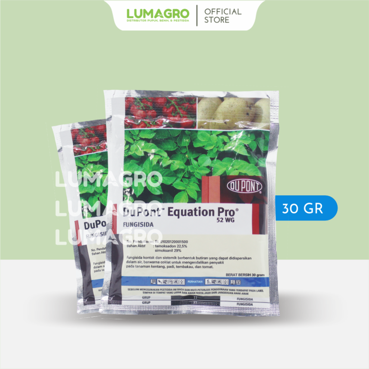 Fungisida Equation Pro 52WG 30gr Famoksadon Simoksanil Pengendali Penyakit Pada Tanaman | Lazada ...