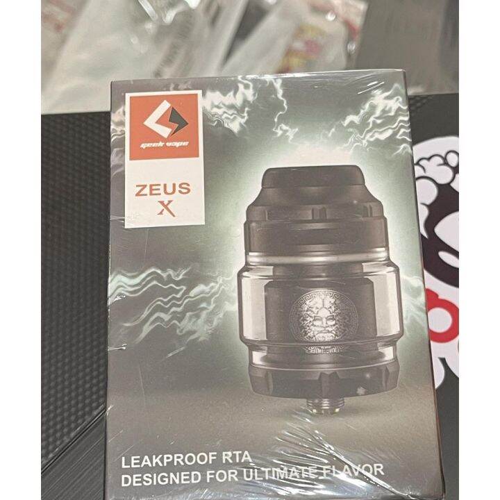 LM . wlxvl4460qrnq8 ZEUS X RTA 1:1 Rebuildable Tank Atomizer BLACK ...