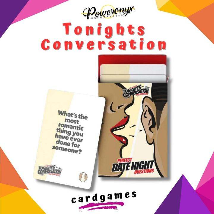 🇵🇭 Tonights Conversation Perfect Date Night Questions Card Game 🇵🇭 ...