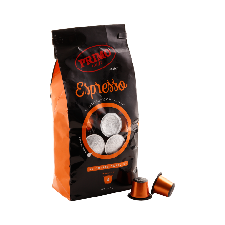 Primo Espresso Nespresso Compatible Coffee Capsule 50 pcs. | Lazada PH