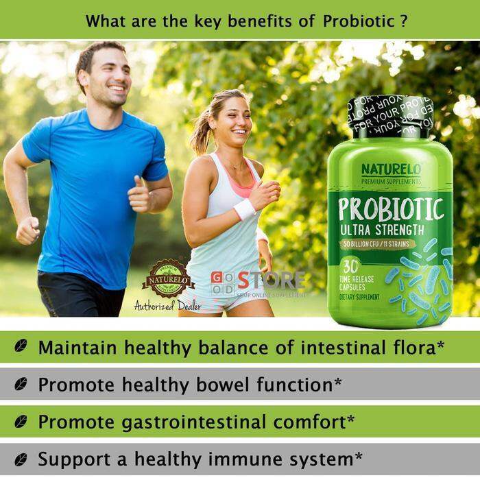 NATURELO Ultra Strength Probiotic One Daily 30 capsules | Lazada Indonesia