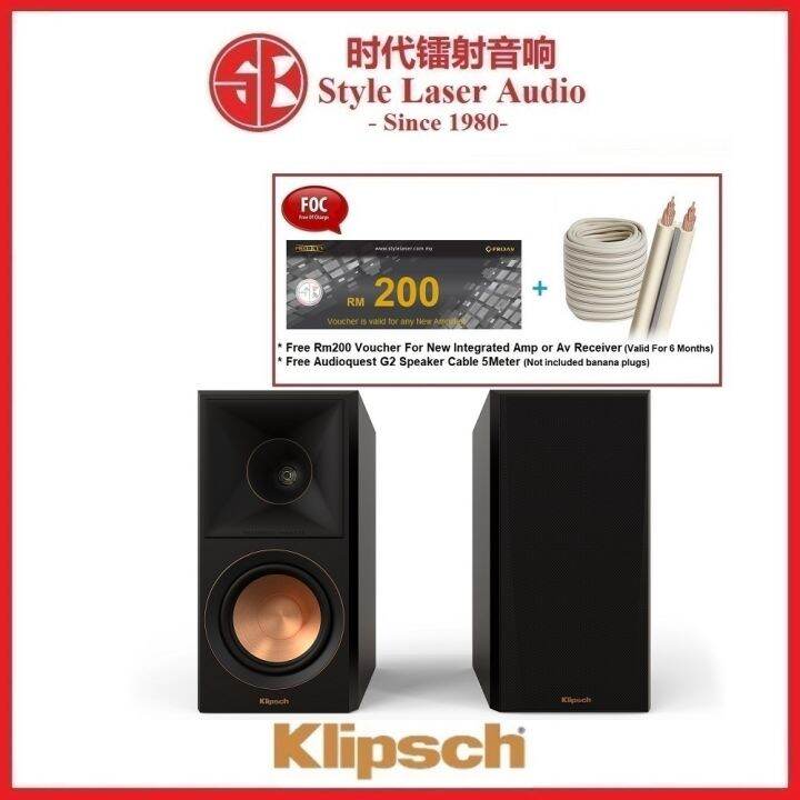 Klipsch RP-500M II Bookshelf Speaker | Lazada