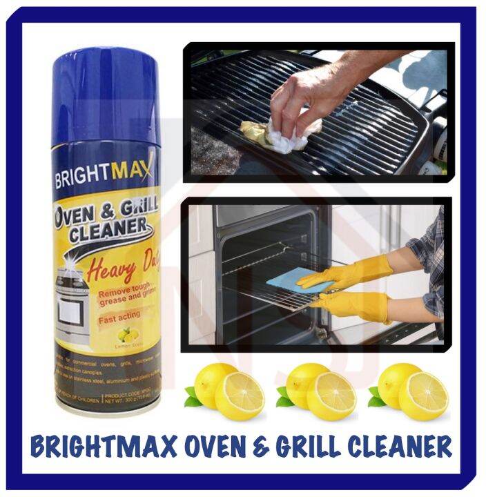 BRIGHTMAX Oven and Grill Cleaner 450ml Lemon Citrus Scent | Lazada ...