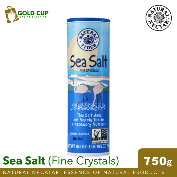 Natural Nectar Mediterranean Sea Salt Fine 750g | Lazada PH