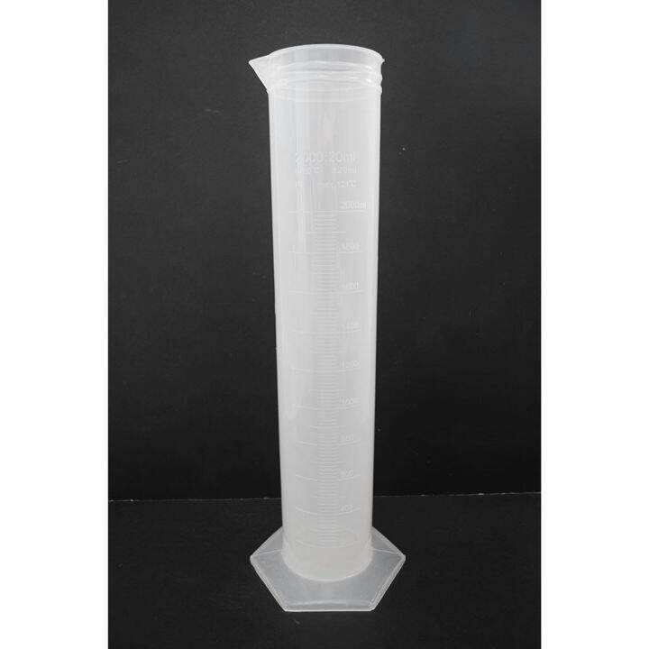 [Ready Stock] NICE® Plastic Measuring Cylinder 2000ml | Lazada