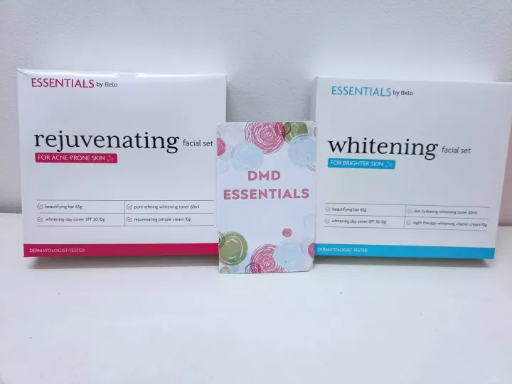 Belo Essentials Rejuvenating Set | Belo Whitening Facial Set ORIGINAL ...