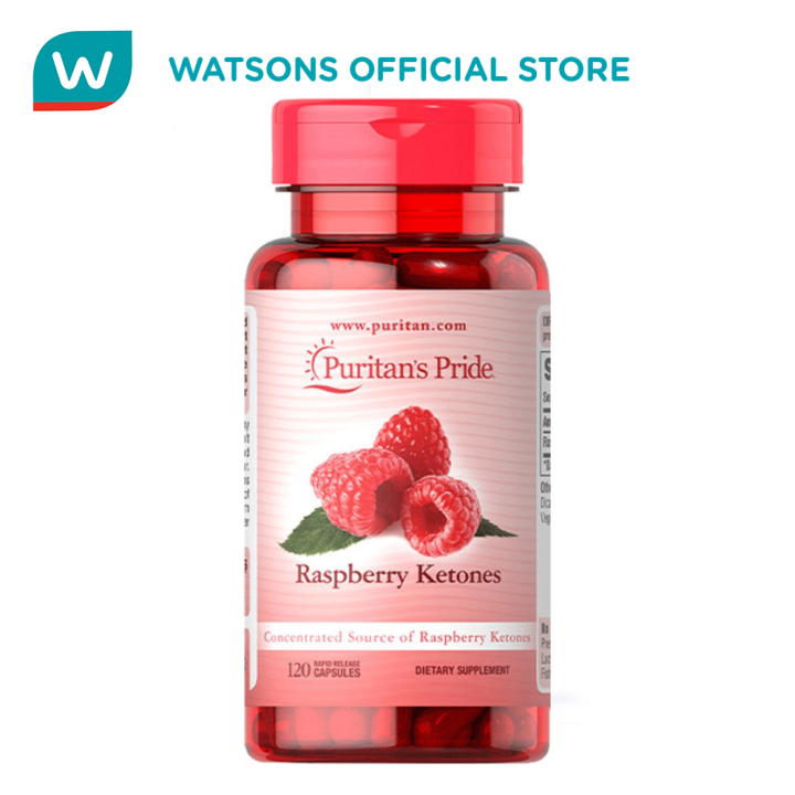PURITANS PRIDE Raspberry Ketones 100mg 120 Capsules | Lazada PH