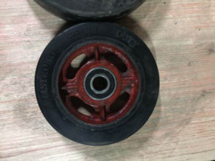 Rubber Wheel Gulong for Pushcart push cart wheel trolly cart Kartilya ...