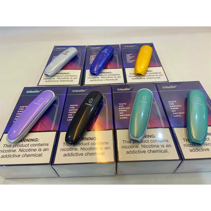 vape full set original box type Vape set BOULDER Reuseable Cigarettes ...