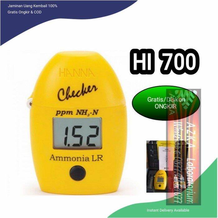 HI-700 Amonia LR Colorimeter 0.00 to 3.00ppm HI700 | Lazada Indonesia