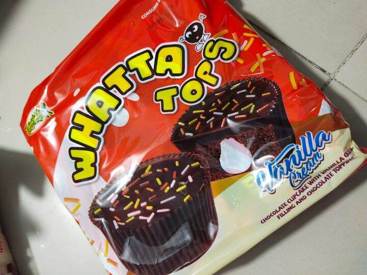 Lemon Square Whatta Tops Vanilla Cream and Flavor 10x35g | Lazada PH