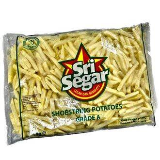 SRI SEGAR FRENCH FRIES - SHOESTRING | 无牙薯条 | 1KG | Lazada
