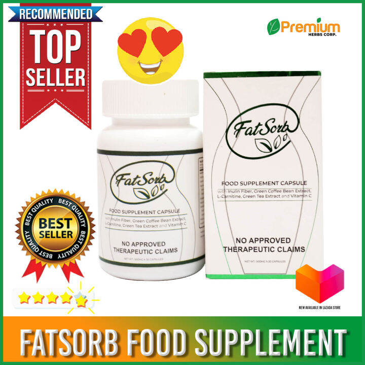 PHC Store | Fatsorb Original (30 Capsules | 500mg) for Slimming Fat ...