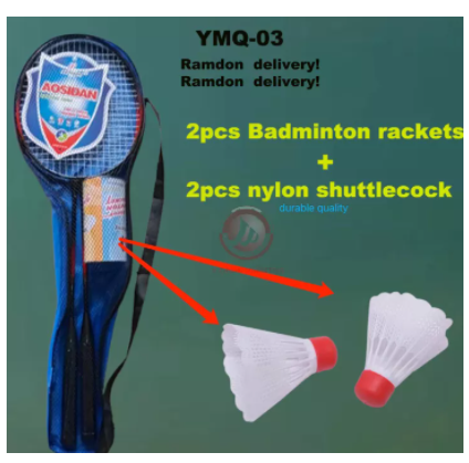 Badminton Racket Set Couple Alloy Split Racket for Student Beginner ...