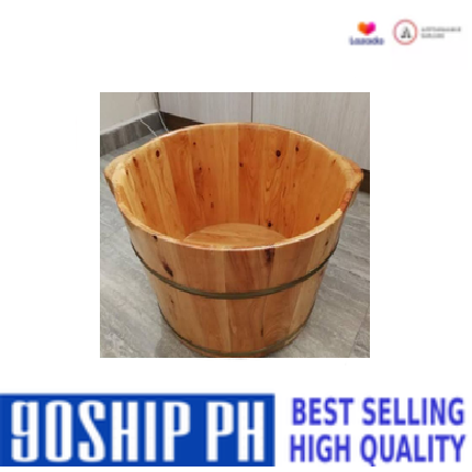 GOSHIP PH Wooden bucket foot spa | Lazada PH