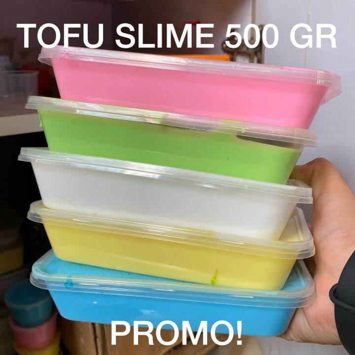 (COD) TERMURAH TOFU SLIME 500GR | SLIME BT21 MURAH | SLIME BOBA | SLIME ...