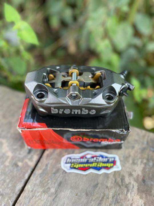 KALIPER CALIPER BREMBO M432 MONOBLOK 4P 100 PITCH DETAIL ORIGINAL | Lazada Indonesia