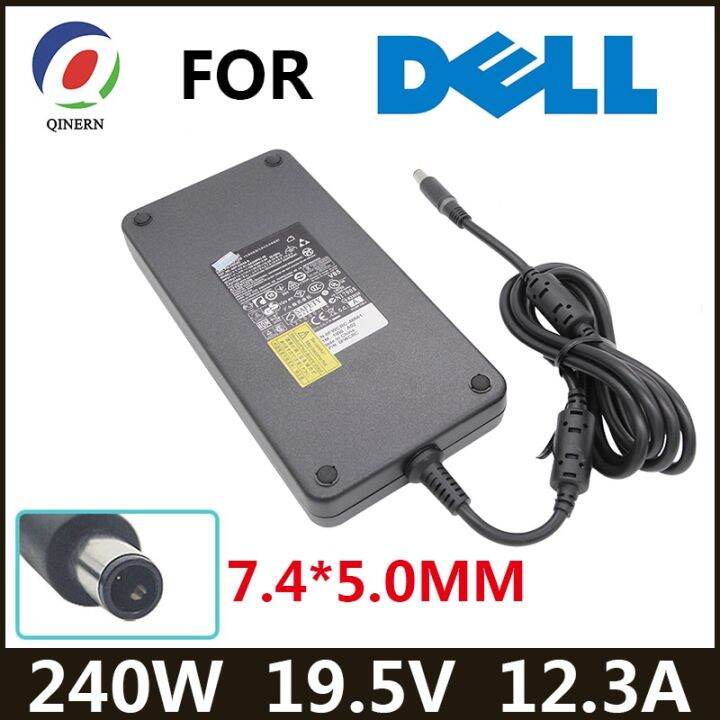 240W 19.5V 12.3A 7.4*5.0mm ADP-240AB D Charger Laptop Adapter For Dell Alienware M15x M17x M18X ...
