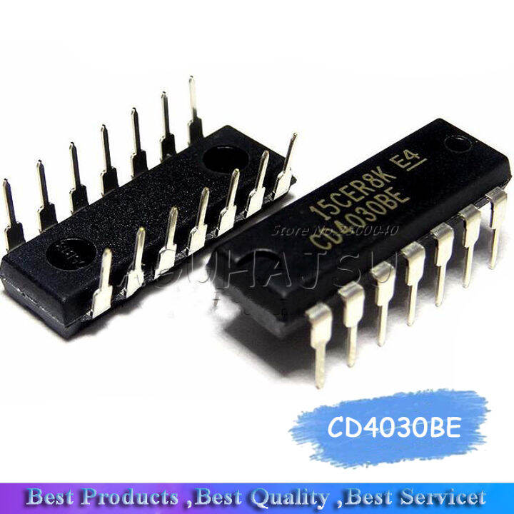 5ชิ้นCD4030BE CD4030 Sสายสี่XOR Gate DIP14เดิมใหม่ | Lazada.co.th
